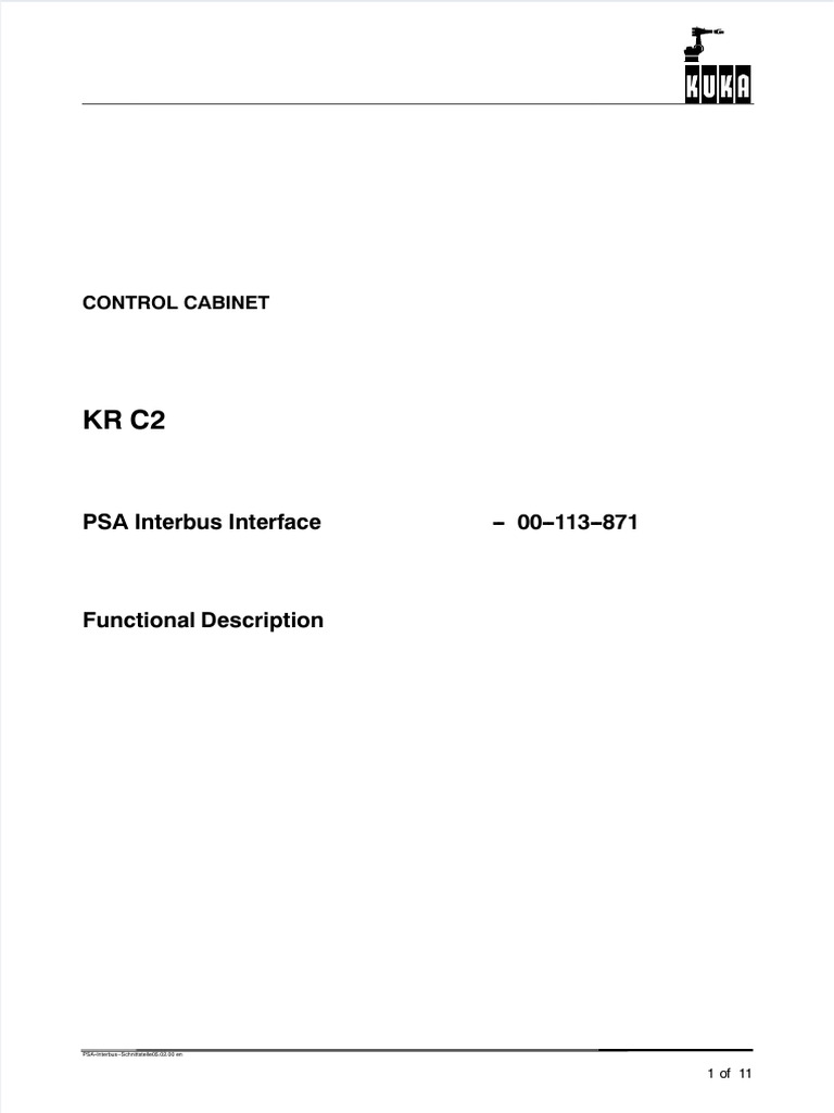 Dokumen - Tips - Kuka Interbus Interface | PDF | Electrical Engineering ...