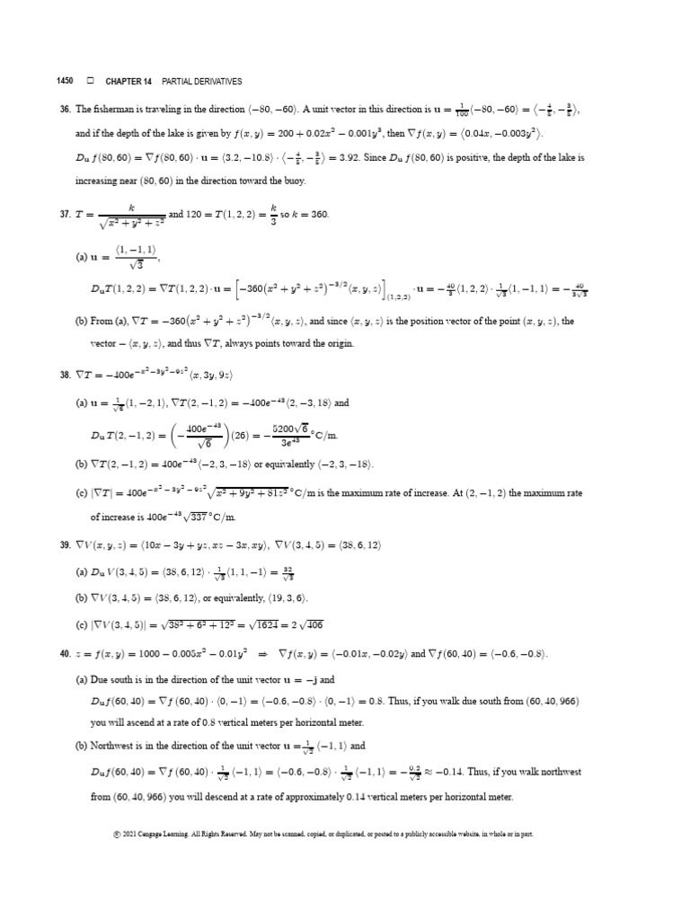 14장해설 2 | PDF | Differential Geometry | Geometry