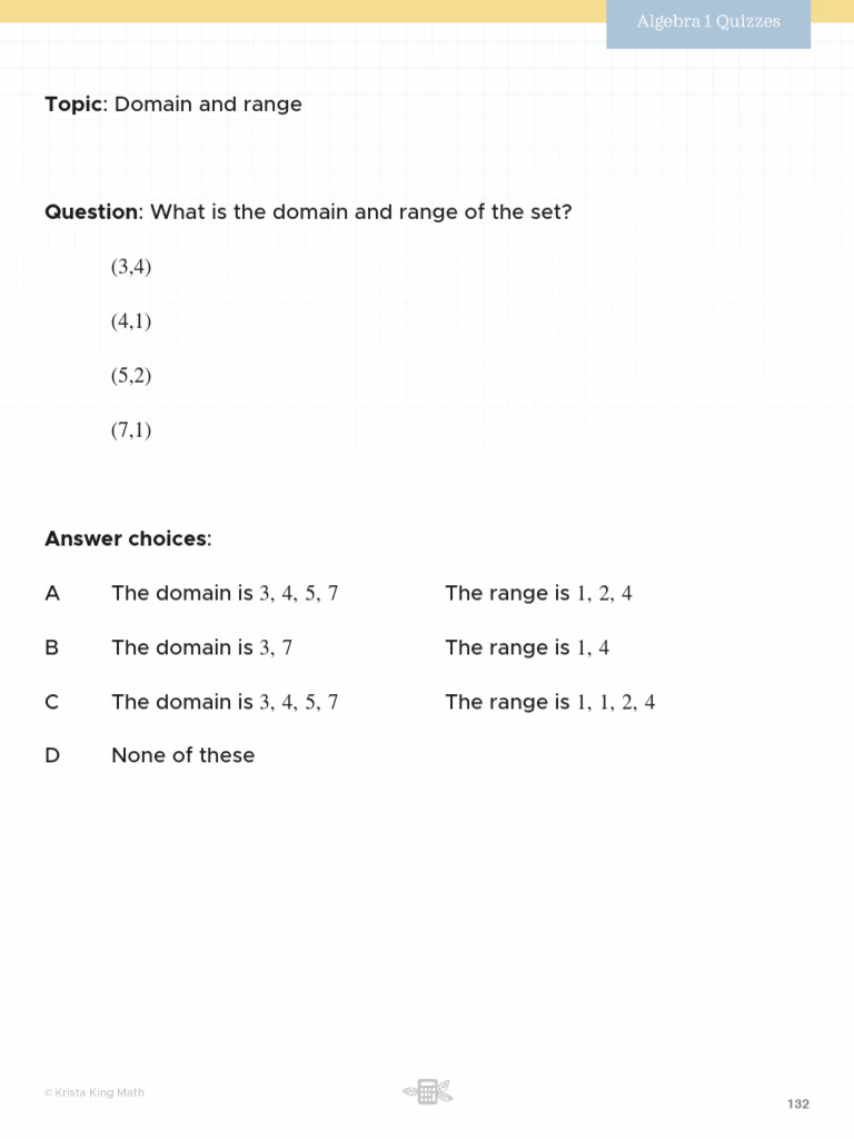 Domain-and-range | PDF | Function (Mathematics) | Mathematical Objects