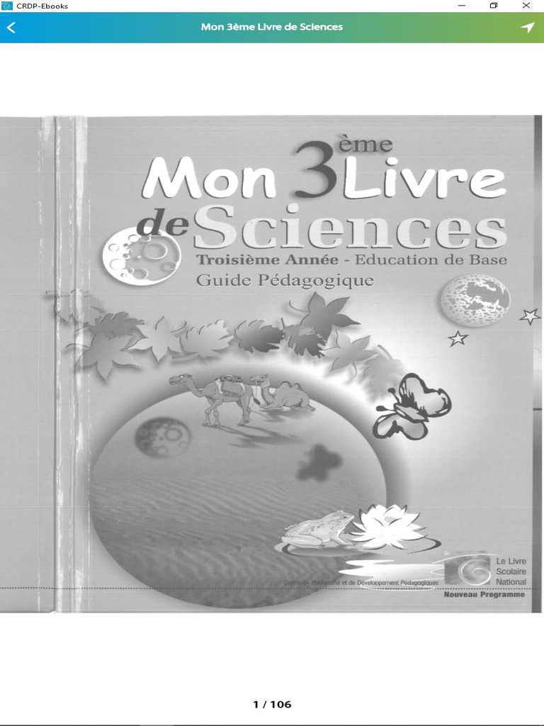 Mon 3eme Livre de Sciences - Grade 3 Guide | PDF