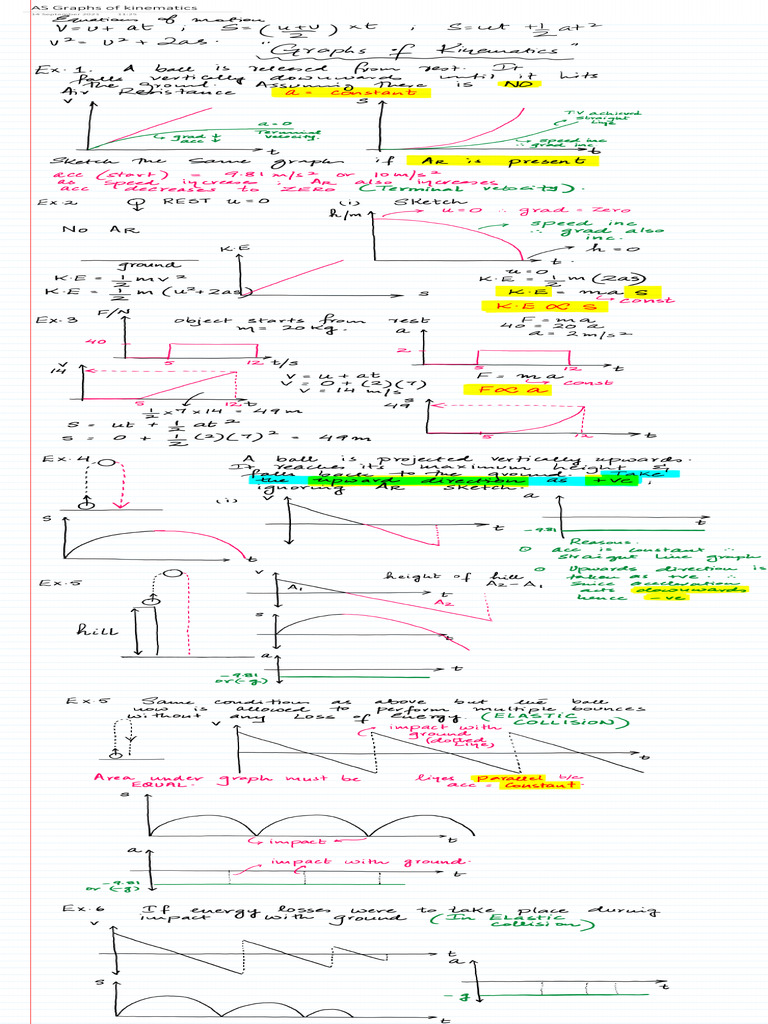Lecture 2 - Kinematics | PDF