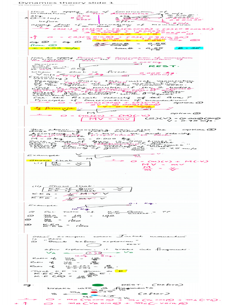 Lecture 5 - Dynamics | PDF
