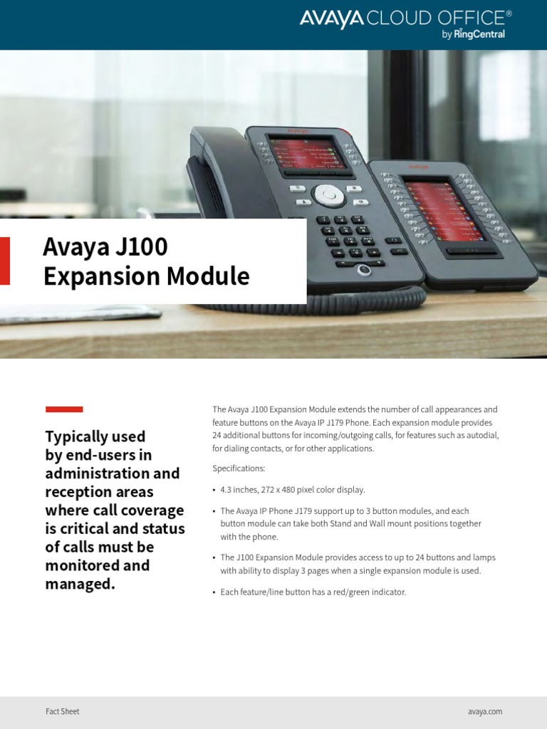 J100 Expansion Module Datasheet | PDF | Telecommunications | Computing