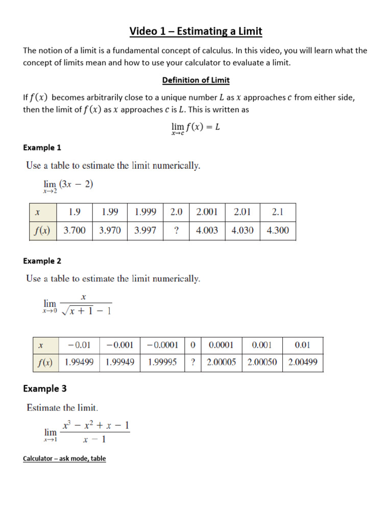 Unit 1 Notes Pdf Analysis Functions And Mappings