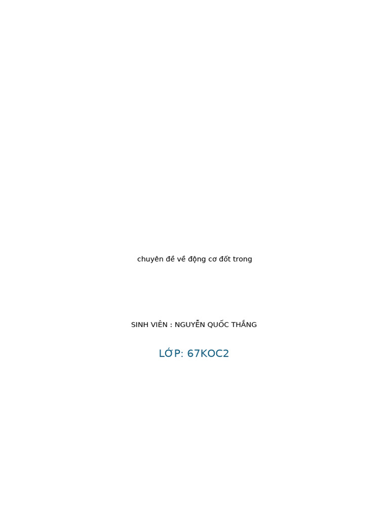 Chuyên Đề Dcdt Thắng | PDF