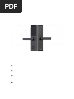 TTlock Smart Lock User Manual | PDF | Computer Keyboard | Smart Card