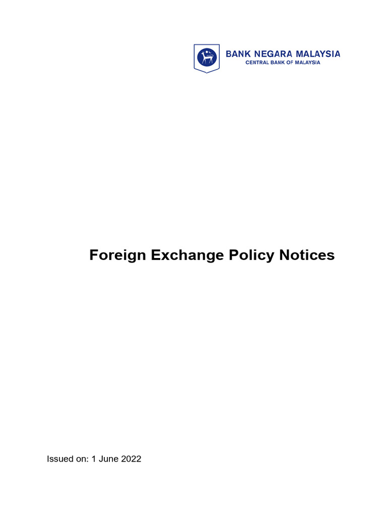 Foreign Exchange Notices - Consolidated | PDF | Securities (Finance ...