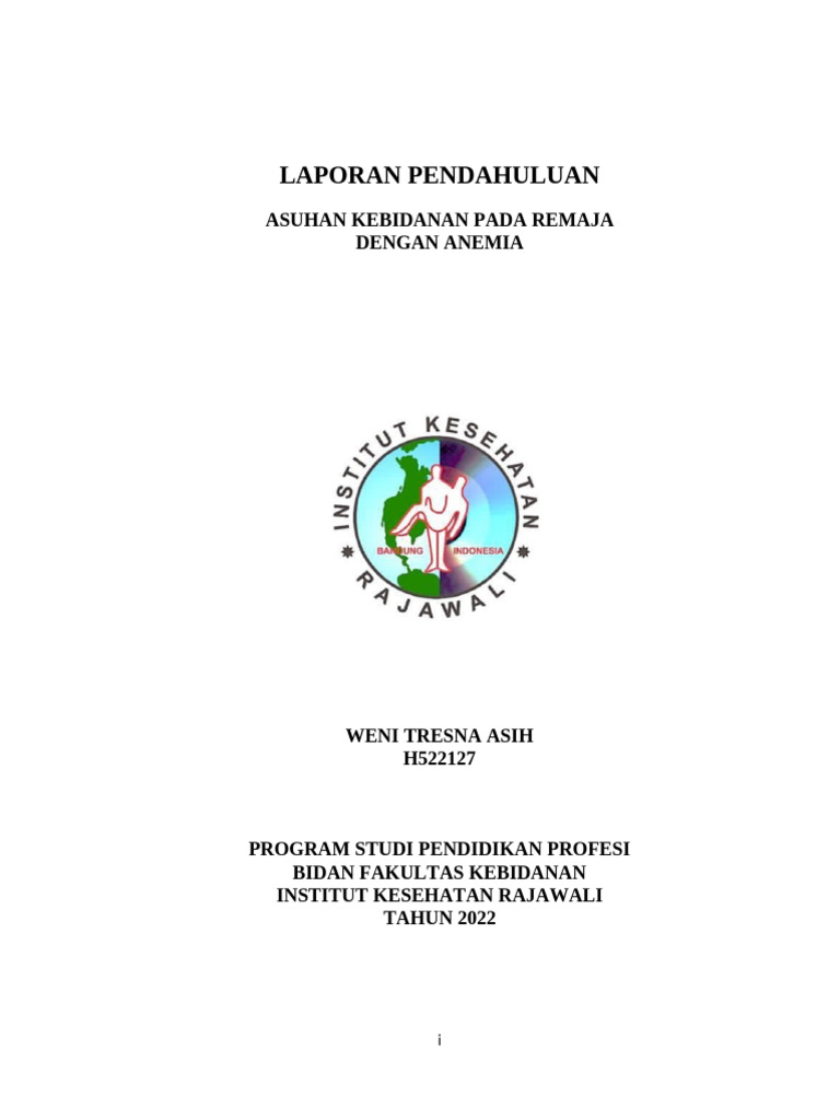 LP Remaja Anemia | PDF | Kesehatan Holistik