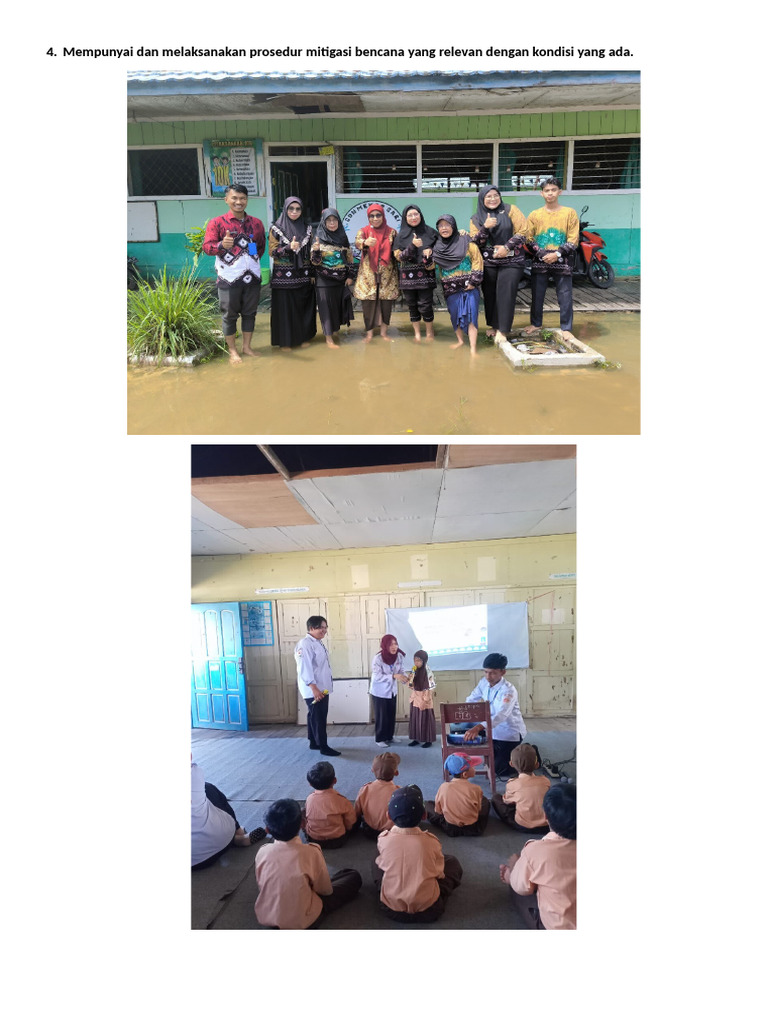 Mempunyai Dan Melaksanakan Prosedur Mitigasi Bencana Yang Relevan ...