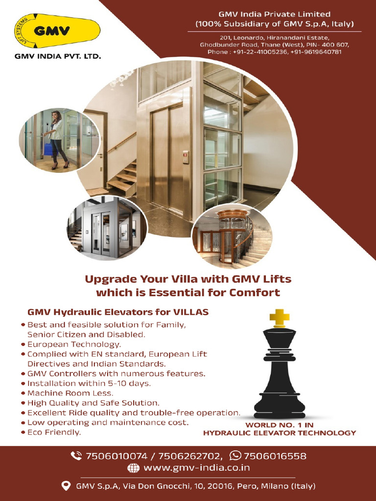 GMV Villa Lifts | PDF