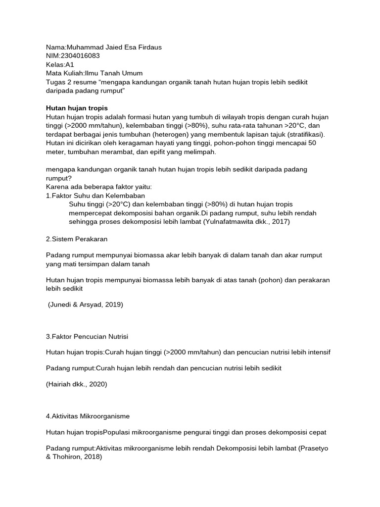 Muhammad Jaied Esa Firdaus - 2304016083 - Tugas 2 Resume "Mengapa ...