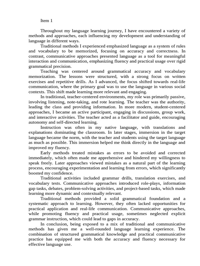 16770 | PDF | Learning | Language Acquisition