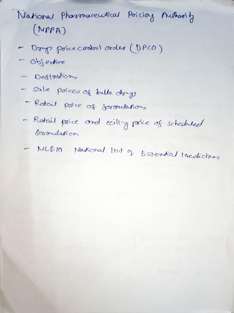 National Pharmaceutical Pricing Authority | PDF