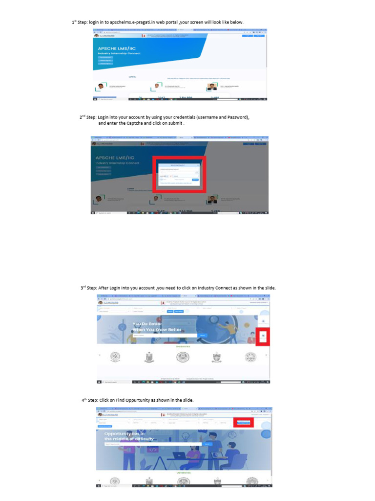 2nd Year CSP Process Flow To Apply | PDF