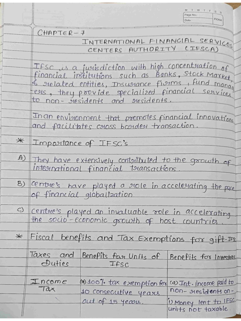 Chapter 7 Ifsca | PDF