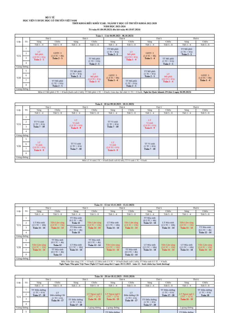 TKB Y2 2023 - 2024 | PDF