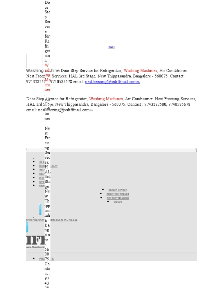 Washing MC | Download Free PDF | Home Appliance | Washing Machine
