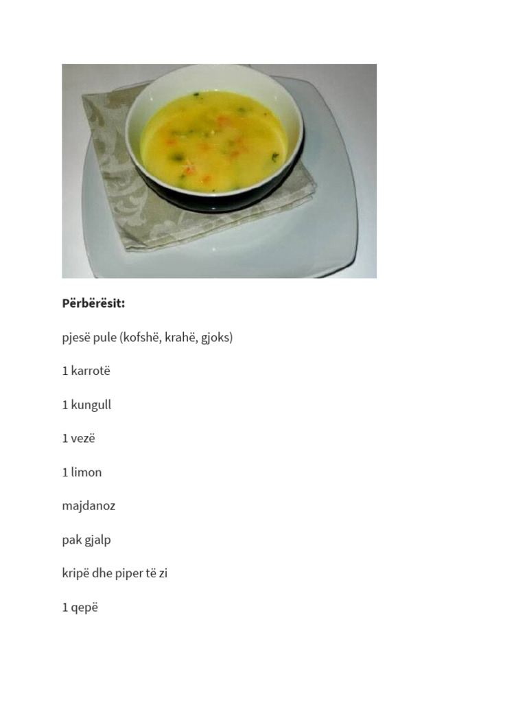 Supe Me Perime Dhe Mish Pule | PDF