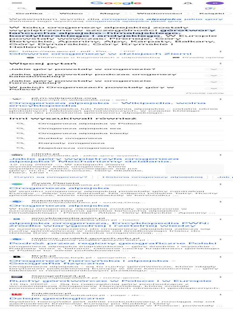 Orogeneza Aplejska Jakie Gory - Szukaj W Google | PDF