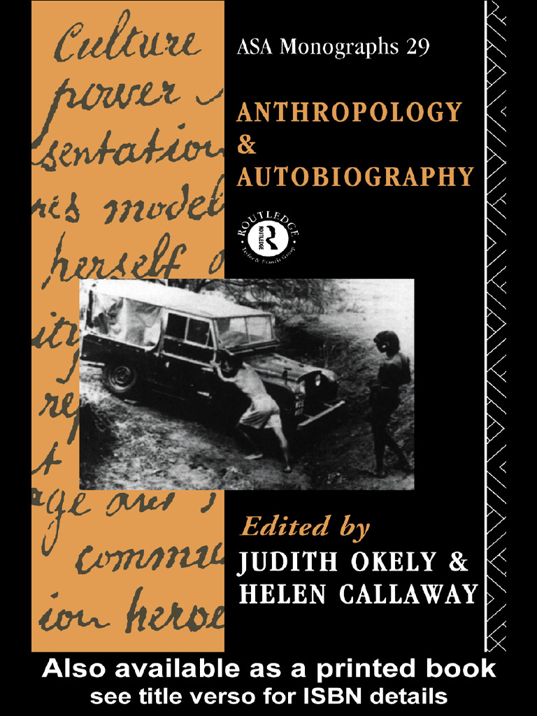 Crick M., Ali and Me. An Essay in Street-Corner Anthropology | PDF ...