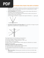 Physics Chapter 9 Ray Optics and Optical Instruments Class 12 Notes PDF ...