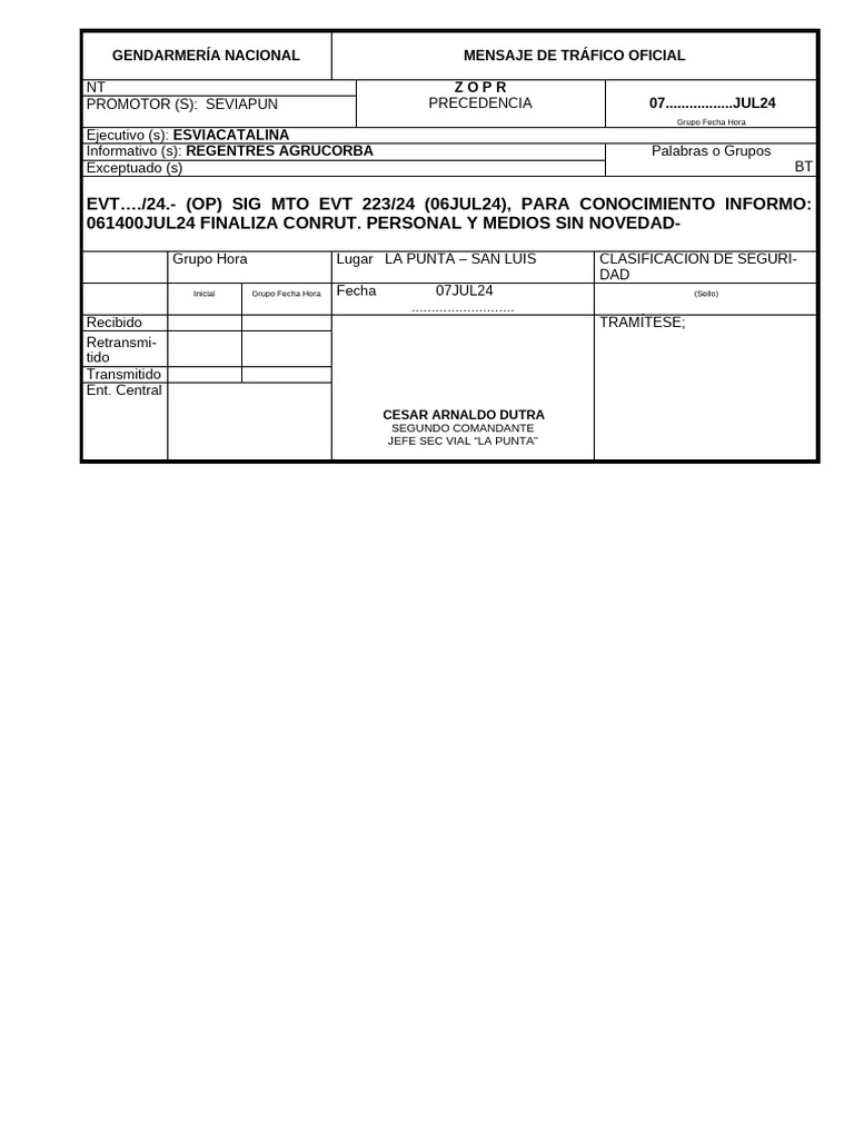Mto Finalizacion de Pat 62 - 2 | PDF