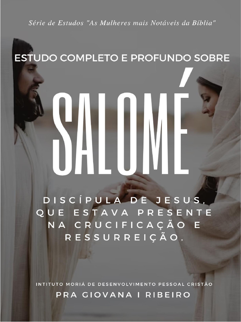 Salomé: Discípula e Testemunha de Jesus | PDF | Jesus | Maria Madalena