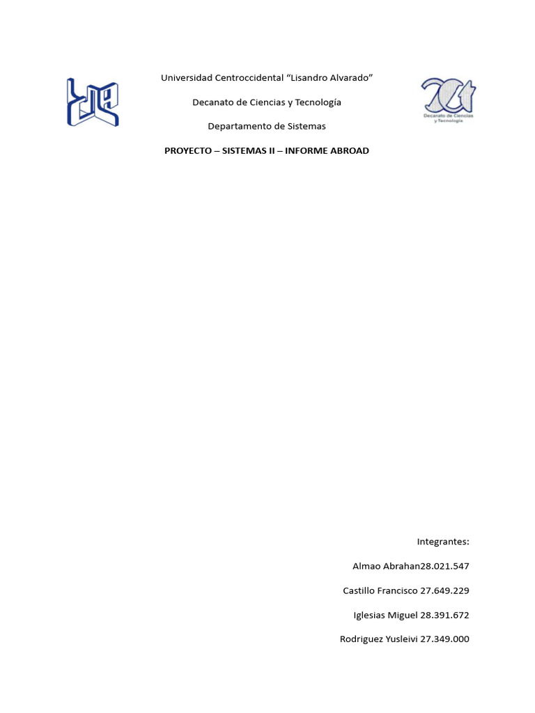 Informe del Proyecto ASAP para Abroad | PDF | Marketing | Procesos de ...