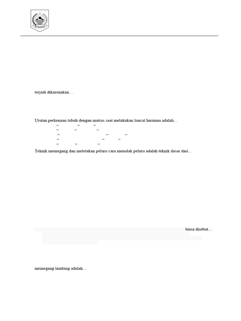 Kisi-Kisi Asesmen Tengah Semester Ganjil 2024 | PDF