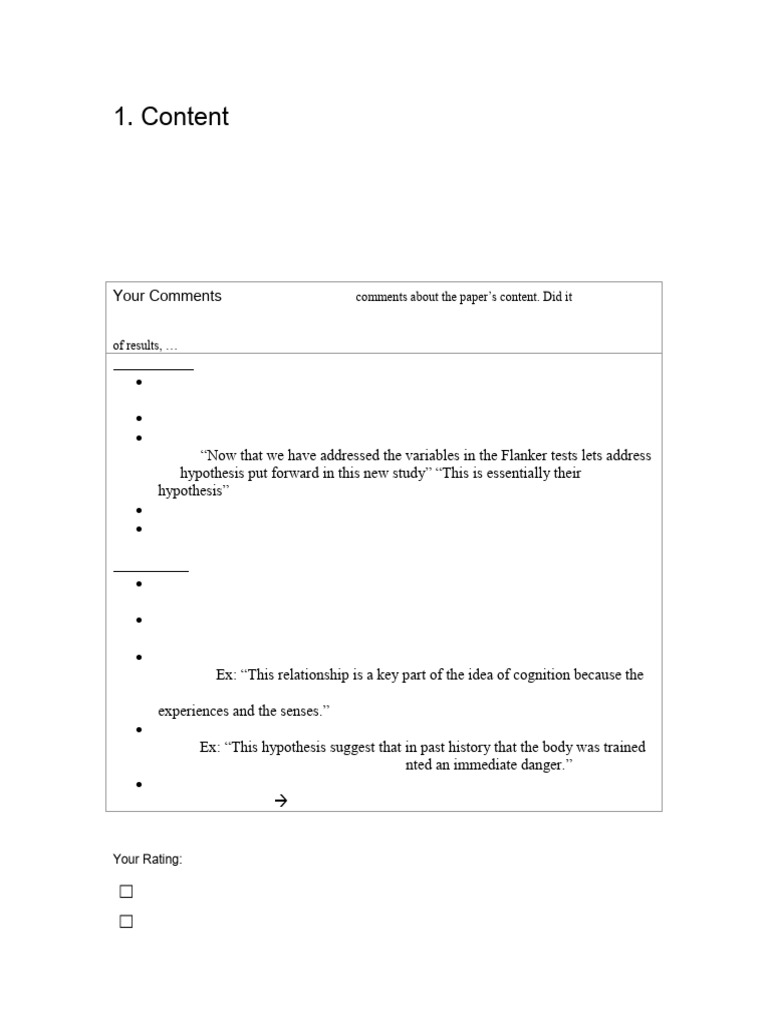 Example of Excellent Review 2 | PDF | Hypothesis | Experiment