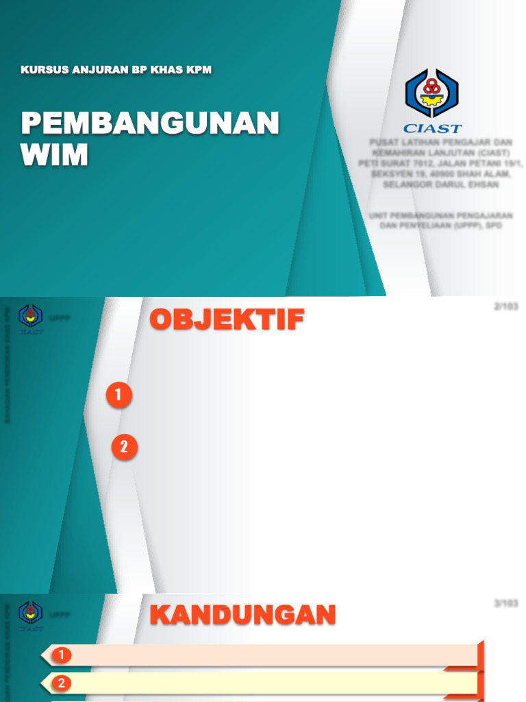 8 Pembangunan WIM | PDF