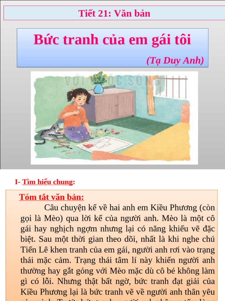 Bai 2 Go Cua Trai Tim Doc Buc Tranh Cua em Gai Toi Ta Duy Anh | PDF