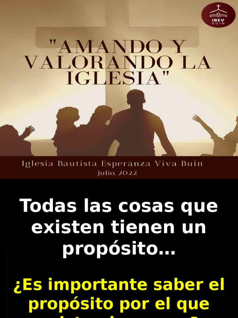 003 Una Iglesia Que Se Edifica Da Gloria A Dios | PDF | Amor | Iglesia cristiana