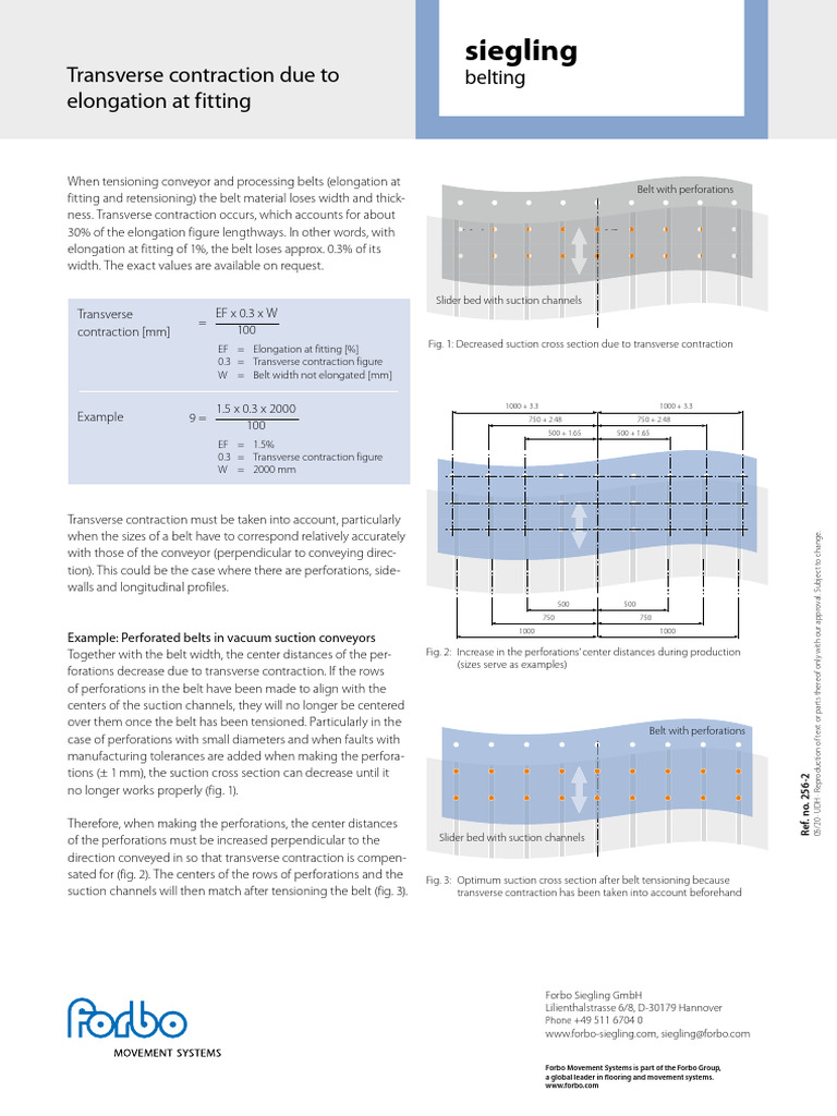 Transverse Contraction Due To Elongation at Fitting (Ref. No. 256) | PDF