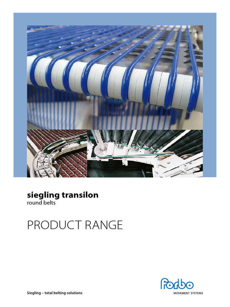 Round Belts Product Range (Ref. No. 229) | PDF | Mechanical Engineering ...