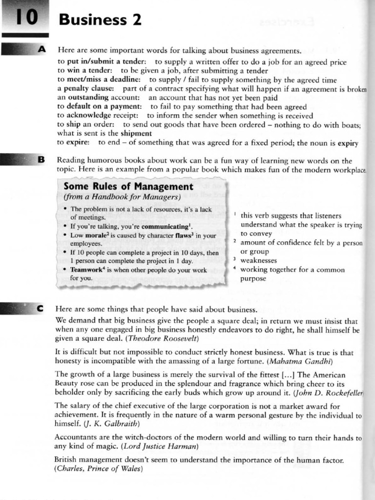 Business 2 Vocab | PDF