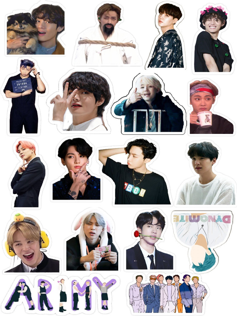 coleccion de stickers para imprimir | PDF