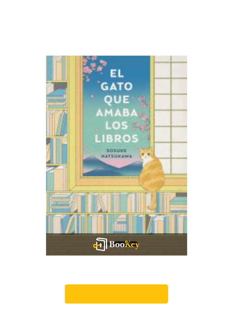 Resumen de "El gato que amaba los libros" | PDF
