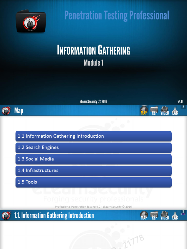 21778-1 Information Gathering | PDF | Domain Name System | Cyberspace