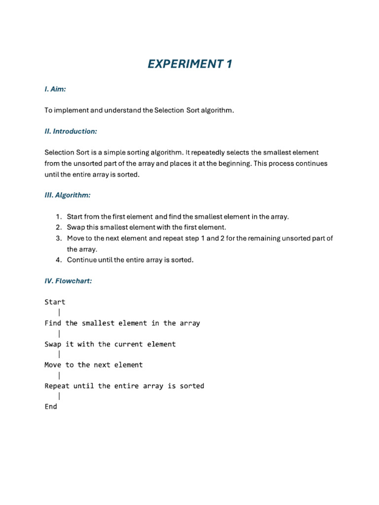 Lab Experiment 1 Pdf