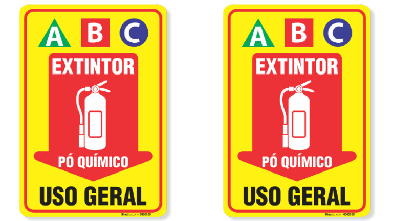 Placa Extintor | PDF