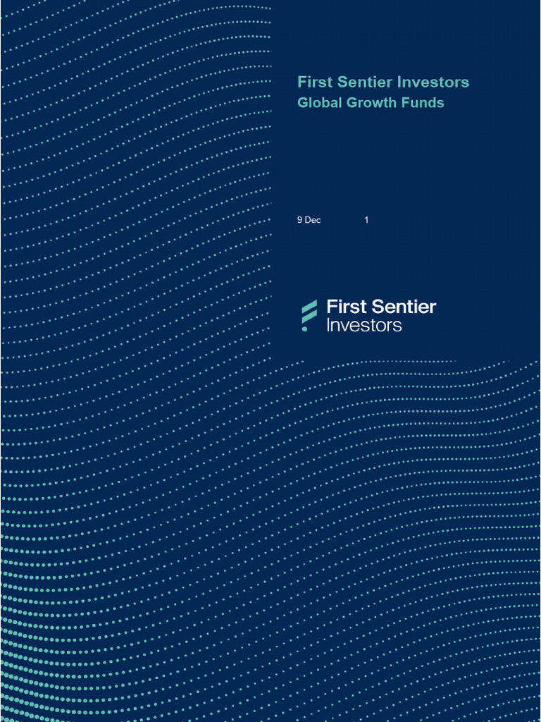 First Sentier Global Growth Funds Prospectus | PDF | Securities ...