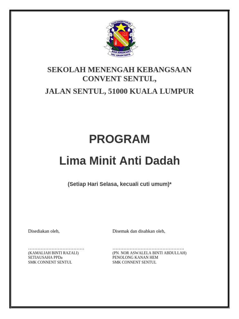 Buku 5 Minit Anti Dadah | PDF