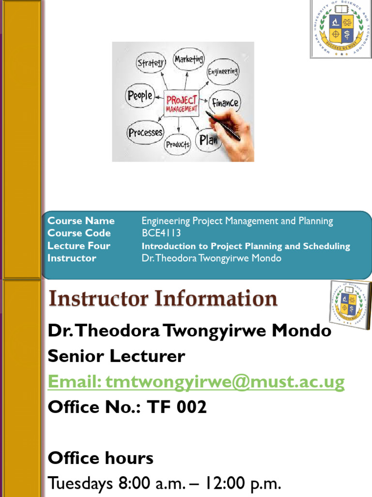 Lecture 4 - Introduction to Project Planning | PDF | Project Management | Business