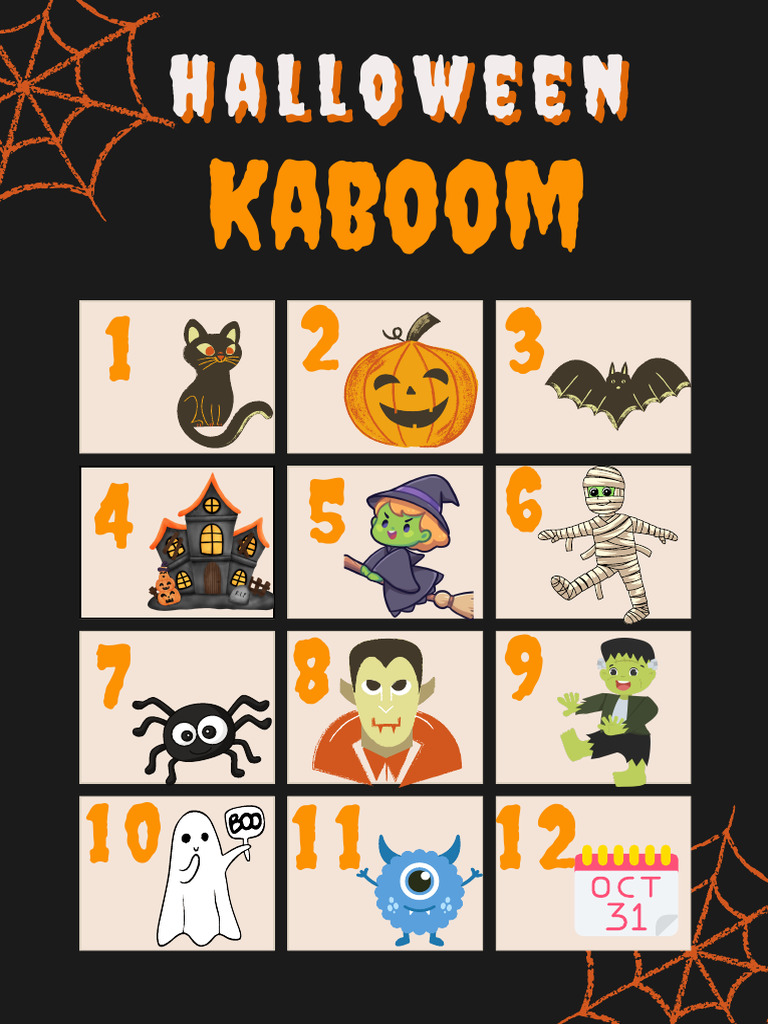 Halloween KABOOM | PDF
