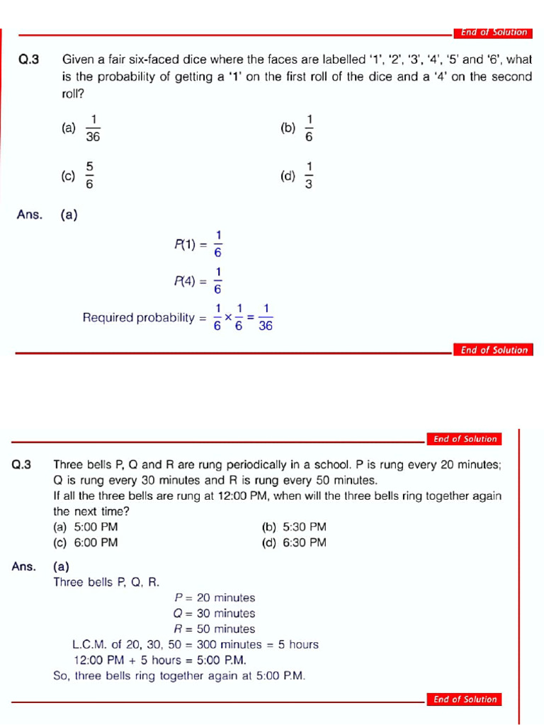 Gate Probability Pdf