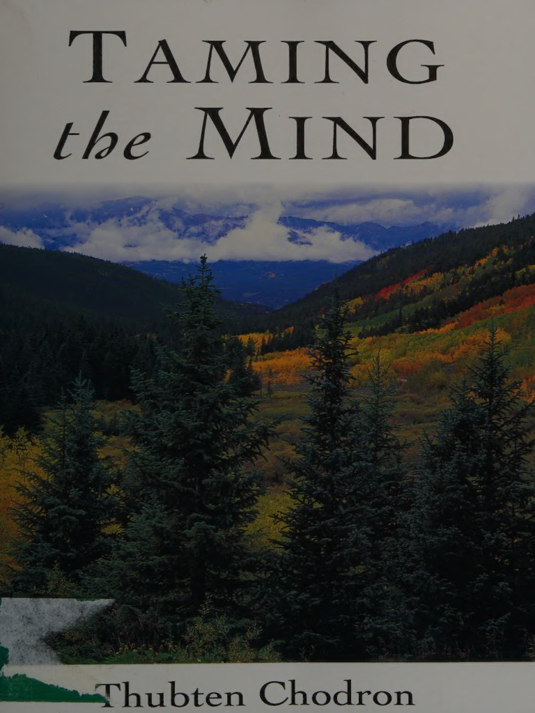 Taming The Mind - Thubten Chodron | PDF | Karma | Mind