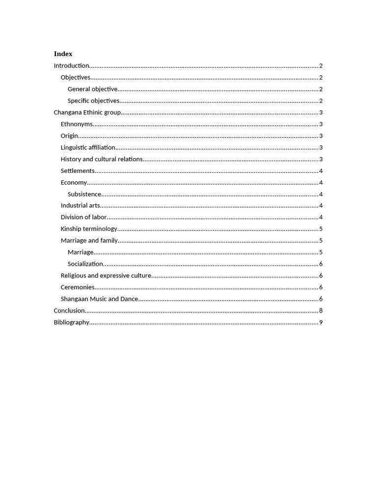 Changana Ethinic Group | PDF
