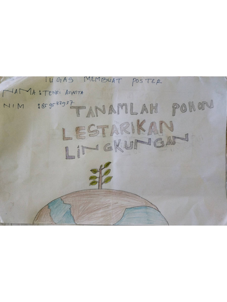 Tugas 1 Membuat Poster | PDF