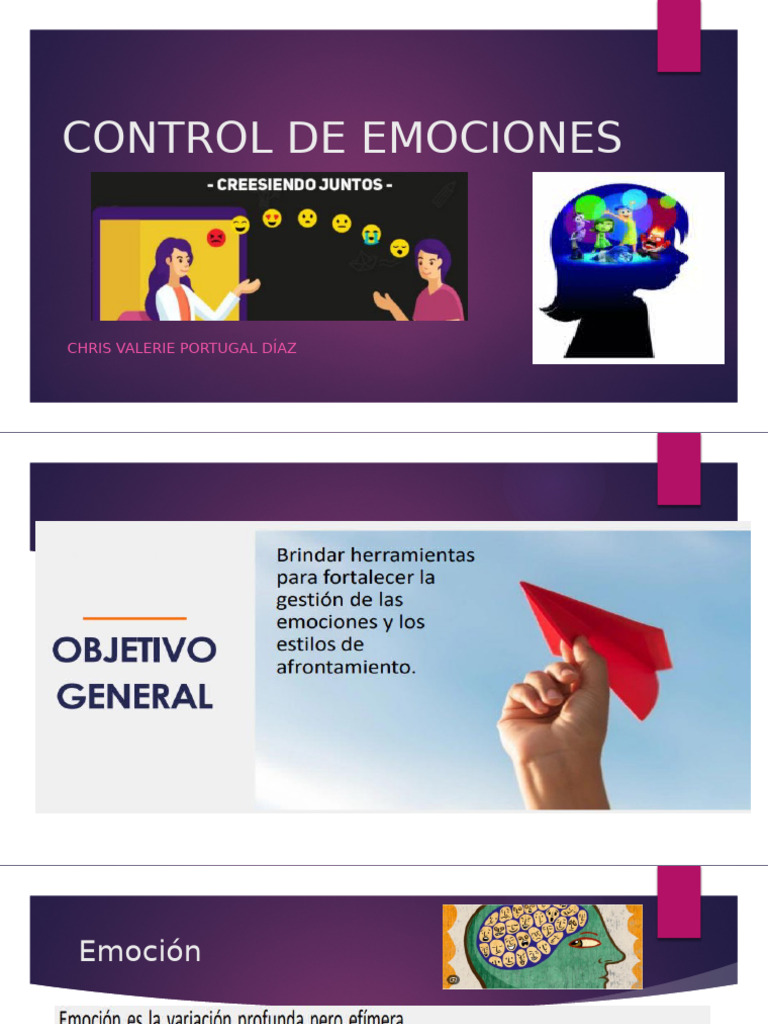 Control de Emociones: Guía Práctica | PDF